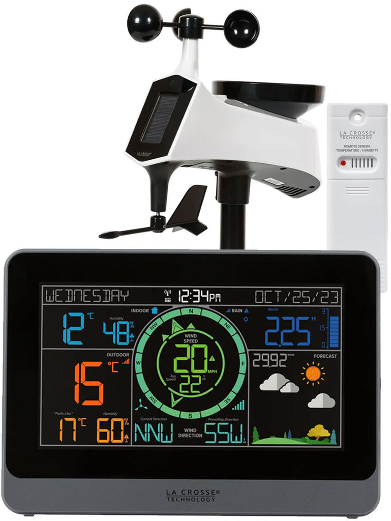 328-1415 La Crosse Professional Colour Weather Station – TESA ...