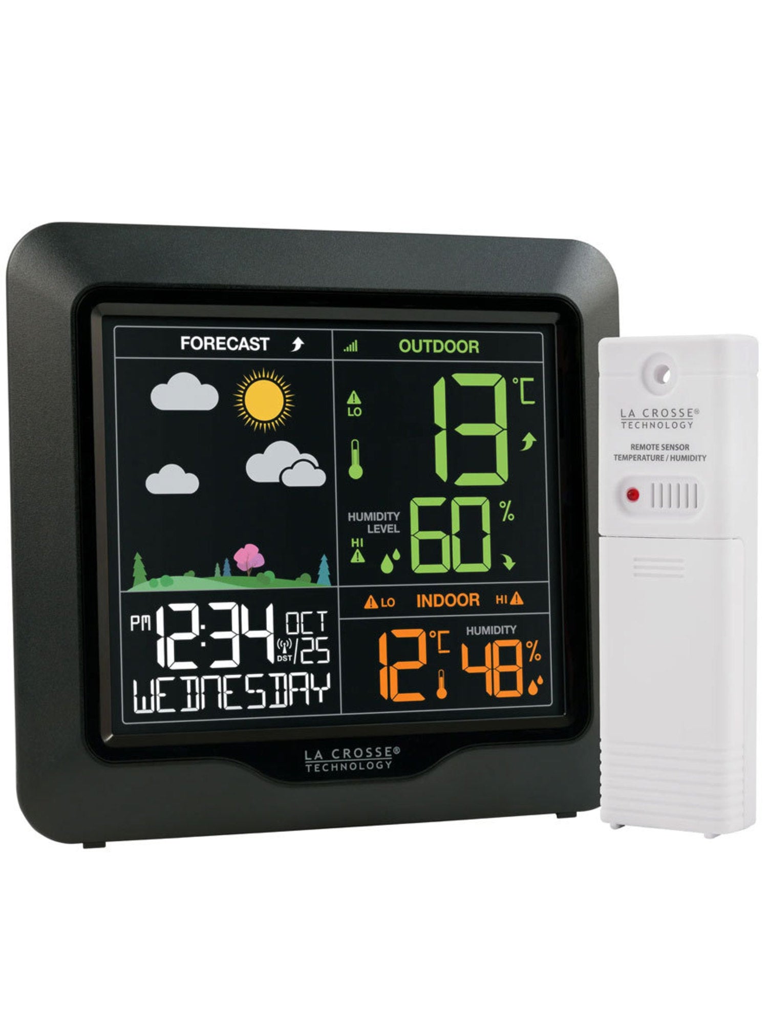 S85814v2 La Crosse Wireless Colour Forecast Station – TESA Electronics ...